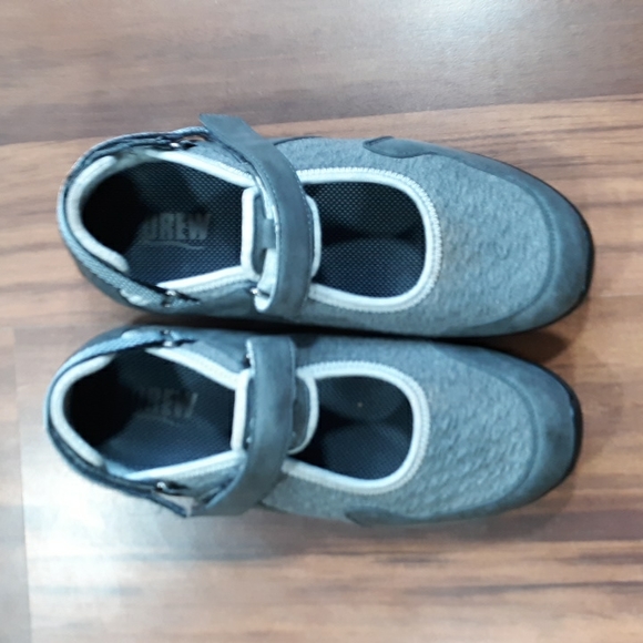 DREW | Shoes | Drew Buttercup Womens Mary Jane Gray Hook Loop ...